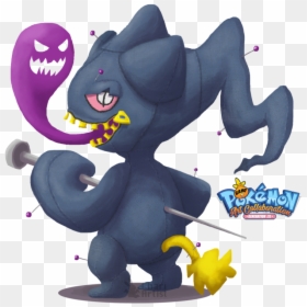 Transparent Banette Png - Cartoon Banette, Png Download - vhv