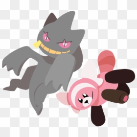 Transparent Banette Png - Cartoon Banette, Png Download - vhv