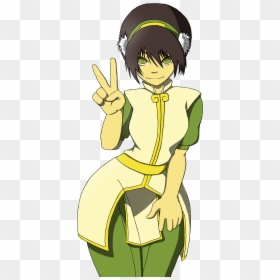 Toph - Cartoon, HD Png Download - vhv
