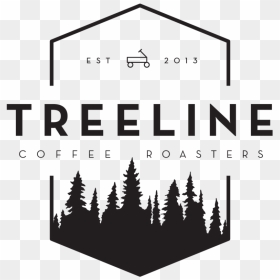 Treeline Silhouette Png - Treeline Logo, Transparent Png - vhv