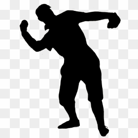 Baseball Clipart - Baseball Fielder Silhouette Transparent, HD Png ...