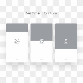 Zentimer1@2x - Smartphone, HD Png Download - vhv