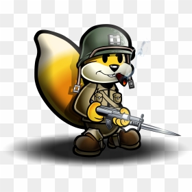 Paper Conker - Cartoon, HD Png Download - vhv