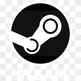 Download Steam Logo Png Black, Transparent Png - vhv